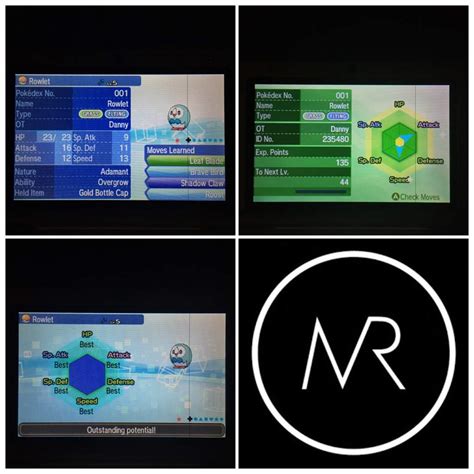 6iv Shiny Rowlet Ev Trained Pokemon Sun Moon Ultra Sun Ultra Moon Pokémon Amino