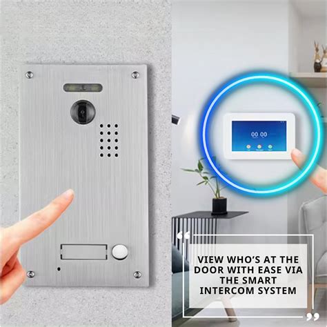 Smart Video Intercom Home Intercom System And Smart Door Intercom The