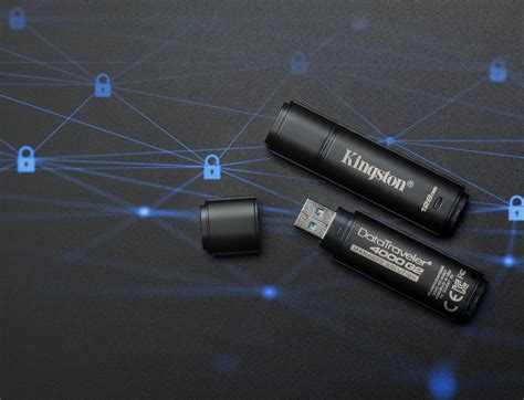 DataTraveler 4000G2 Encrypted USB 3 0 Flash Drive 4GB64GB Kingston Technology
