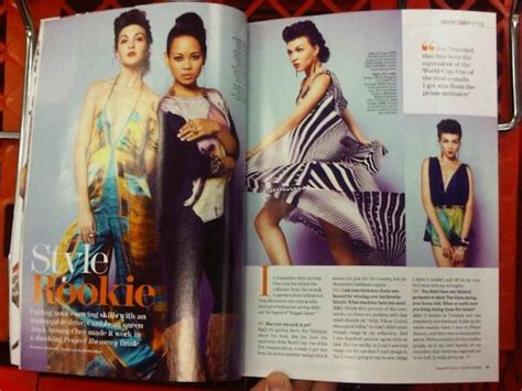 Fashion Fridays Anya Ayoung Chee In Marie Claire Largeup