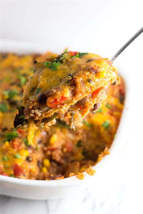 Mexican Quinoa Casserole Heart And Stove