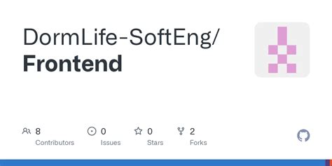 GitHub DormLife SoftEng Frontend