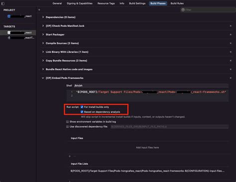 React Native Ios 빌드에러 Command Phasescriptexecution Failed With A
