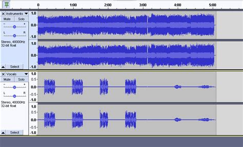Tracks That Are The Same Length In Audacity Have Different Lengths When