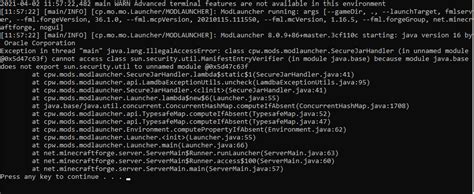 Trying To Install A Forge Server With The Installer Help Support