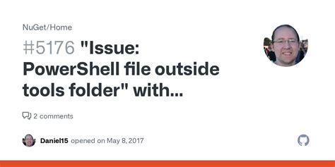 issue powershell file outside tools folder with migrated vs2017
