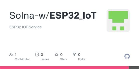 Github Solna W Esp Iot Esp Iot Service