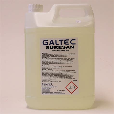 Galtec Suresan Sanitising Detergent Mckechnie Cleaning Services