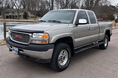 2002 Gmc Sierra 2500hd Slt Extended Cab 4×4 Duramax For Sale On Bat