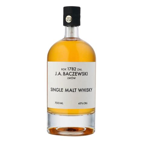 Whisky J A Baczewski Single Malt 45 700 Ml
