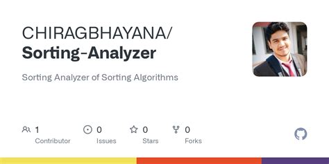 Github Chiragbhayanasorting Analyzer Sorting Analyzer Of Sorting Algorithms