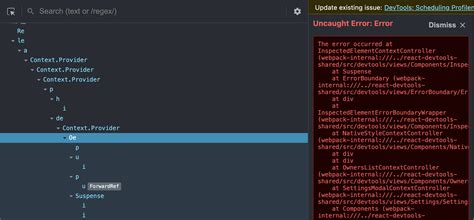 DevTools Bug Cannot Read Properties Of Undefined Reading Split Issue Facebook