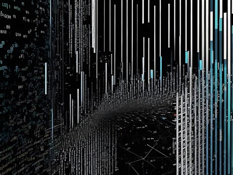 Premium Photo Depict Abstract Data Distortion And Manipulation