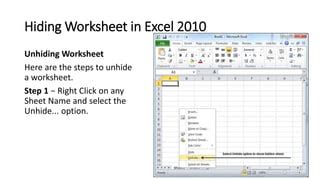 Make An Excel Worksheet Very Hidden Excel University Worksheets Library