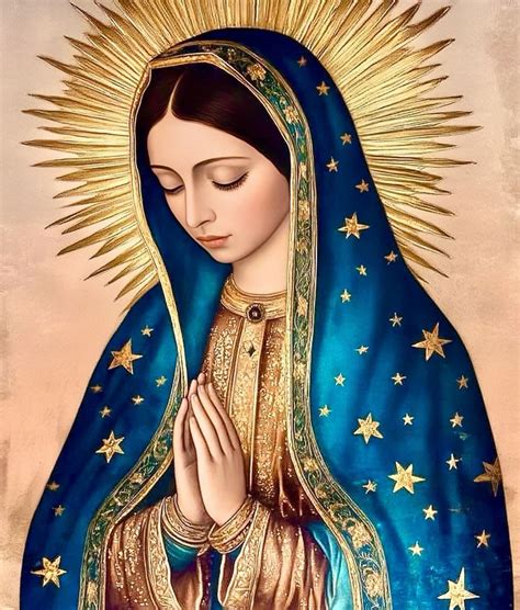 Hail Mary Virgen De Guadalupe Fotos Imagenes Celestiales Imagenes