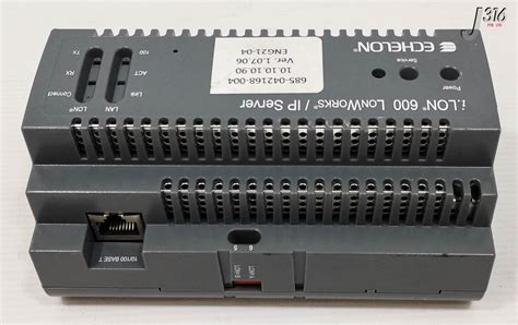15757 Echelon I Lon 600 Lonworks Ipserver Ip 852 Router 685 042168 004 72604r Tp Xf 1250