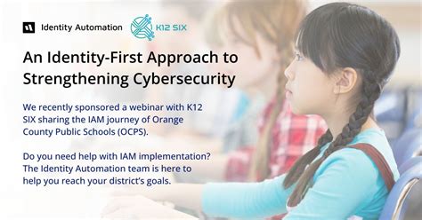 cybersecurity education edtech identity automation