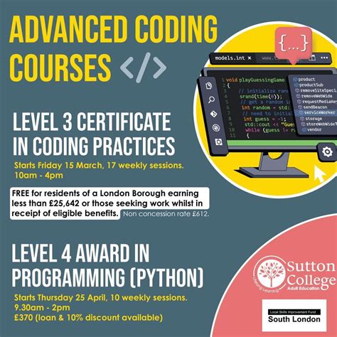 Sutton College On Linkedin ⭐️ Our Codingprogramming Provision Is