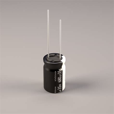D Physically Electrolytic Capacitor Model
