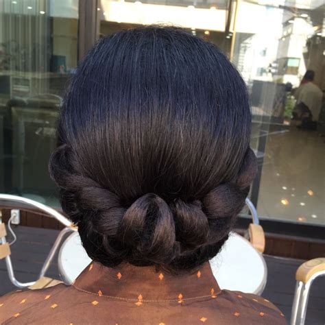 혼주머리 한복업스타일 한복머리 헤어스타일 머리 헤어