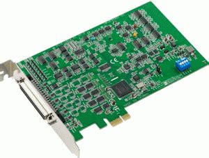 Advantech Launches High Resolution Multifunction PCIe DAQ Card