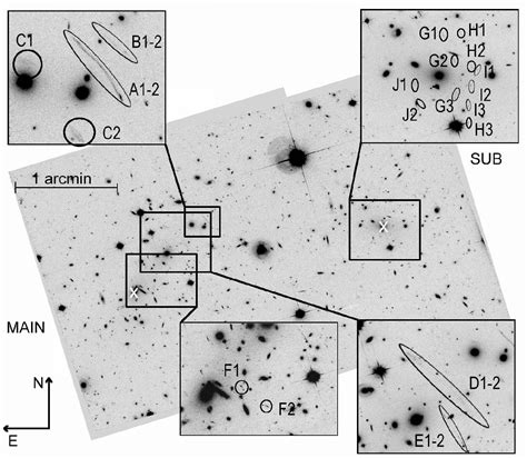 Figure 2 From Strong And Weak Lensing United Iii Measuring The Mass Distribution Of The Merging
