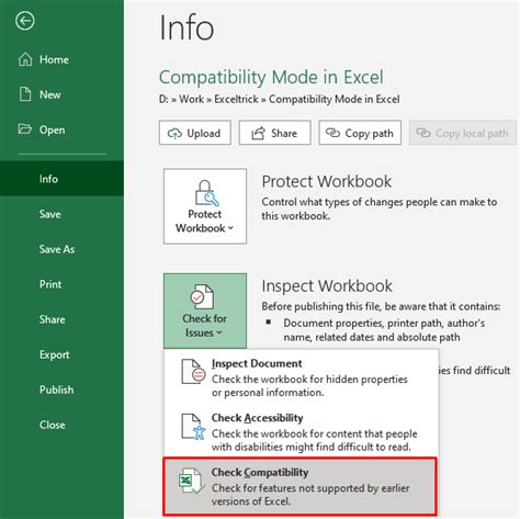Compatibility Mode In Excel All You Need To Know About It