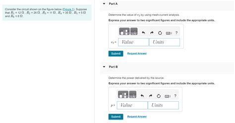 solved consider the circuit shown on the figure below