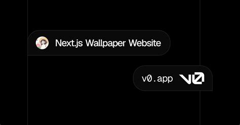 Nextjs Wallpaper Website V0 By Vercel