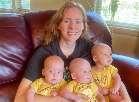 Woman 46 Gives Birth To Identical Triplets
