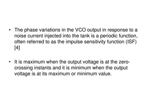 Ppt A Tail Current Shaping Technique To Reduce Phase Noise In Lc Vcos