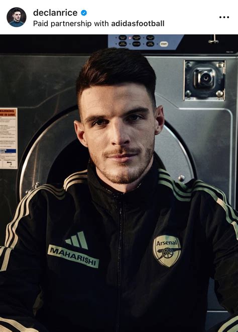 [데클란 라이스 인스타] 아스날 X 마하리시 자켓 콜라보 사진 해외축구 에펨코리아