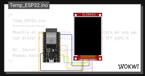 Temperatura Wokwi Esp32 Stm32 Arduino Simulator