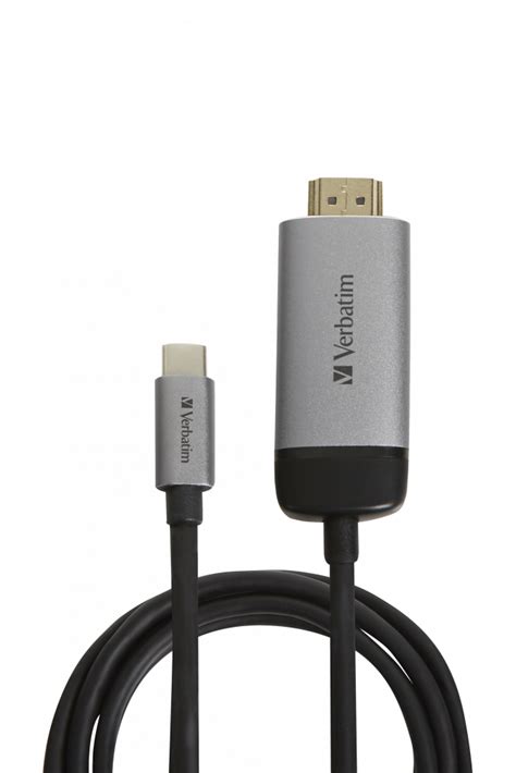 USB C To HDMI 4K Adapter With 1 5m Cable Connect To Your Monitor Or TV HDMI Verbatim