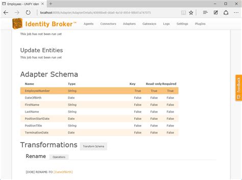 Rename Transformation Unifybroker Knowledge Unify Solutions