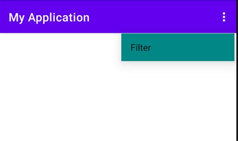 Android Как вызвать меню под тулбаром Stack Overflow на русском
