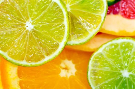 Premium Photo Citrus Background