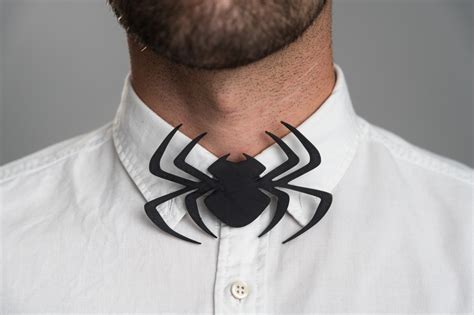 🎃 Галстуки на Хэллоуин Аксессуары для костюмов нарядов 3d печать Летучая мышь паук