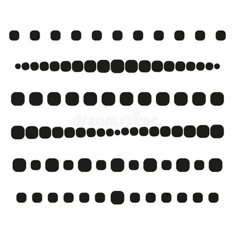 Dotted Lines Geometric Pattern Vector Illustration Stock Image Stock Vector Illustration Of