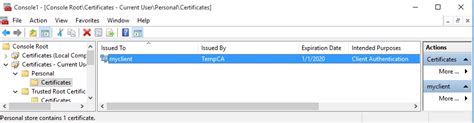 Asp Net Configuring IIS Client Certificate Mapping Authentication Stack Overflow