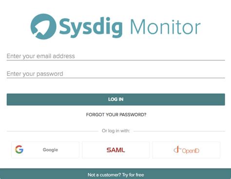 Sysdig Monitor Single Sign On Now Available Sysdig