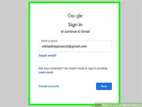 How To Change Gmail Address With Pictures WikiHow
