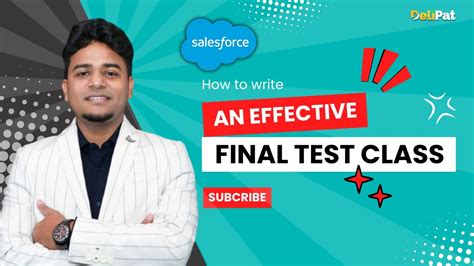 how to write test class final salesforce salesforcetestclass