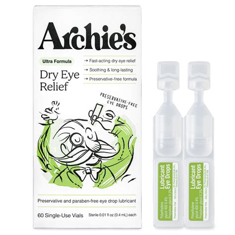 Archies Remedies Dry Eye Relief Ultra Lubricating Eye