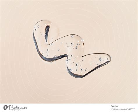 Transparent Cosmetic Gel Texture Nude Background A Royalty Free Stock Photo From Photocase