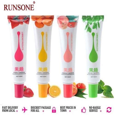 Shop Runsone 50ml Sex Lube Lasting Lubricant Edible Massage Body Oil