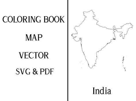 India Map Coloring Pages