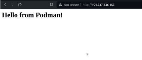 Install Podman On Ubuntu Pull And Run Container Images And Push To Docker Hub 4sysops