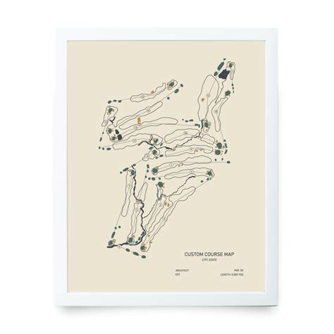 Custom Course Map Hybrid Lie Loft