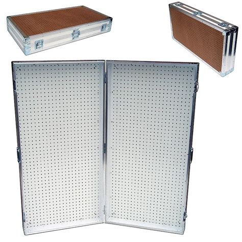 Pegboard Rack Display Stand Portable Case 48x48 Open Road Cases Usa